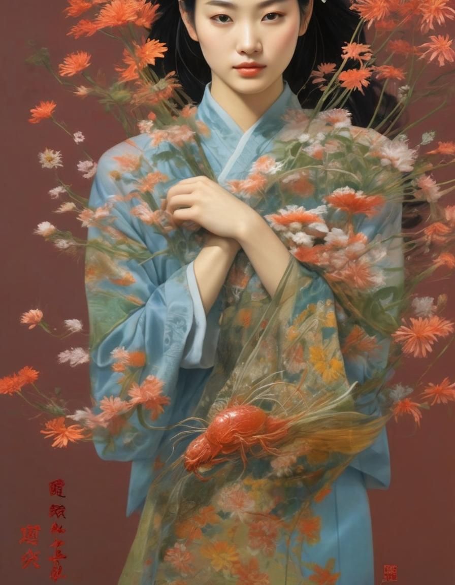 8k resolution, art by Zhao Songsheng Jiang Tiefeng and Ting Shao Kuang ...