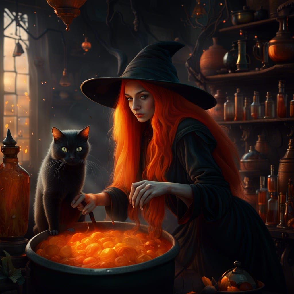 Countdown to Halloween - AI Generated Artwork - NightCafe Creator