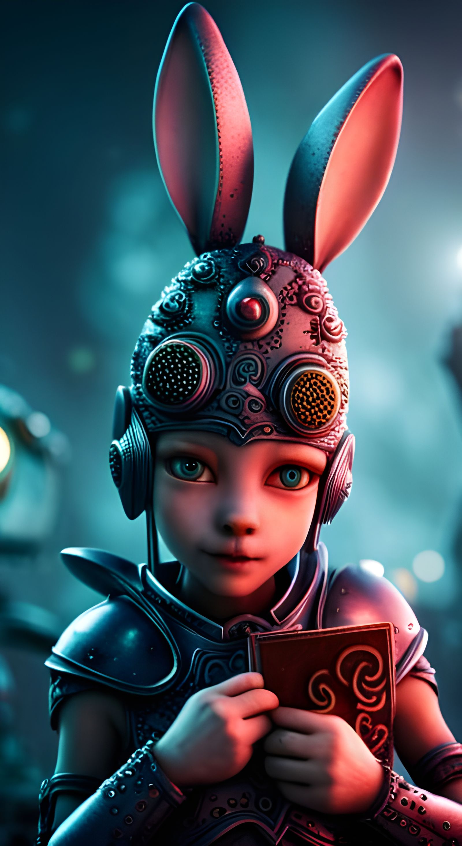 Rabbit People - AI Generated Artwork - NightCafe Creator