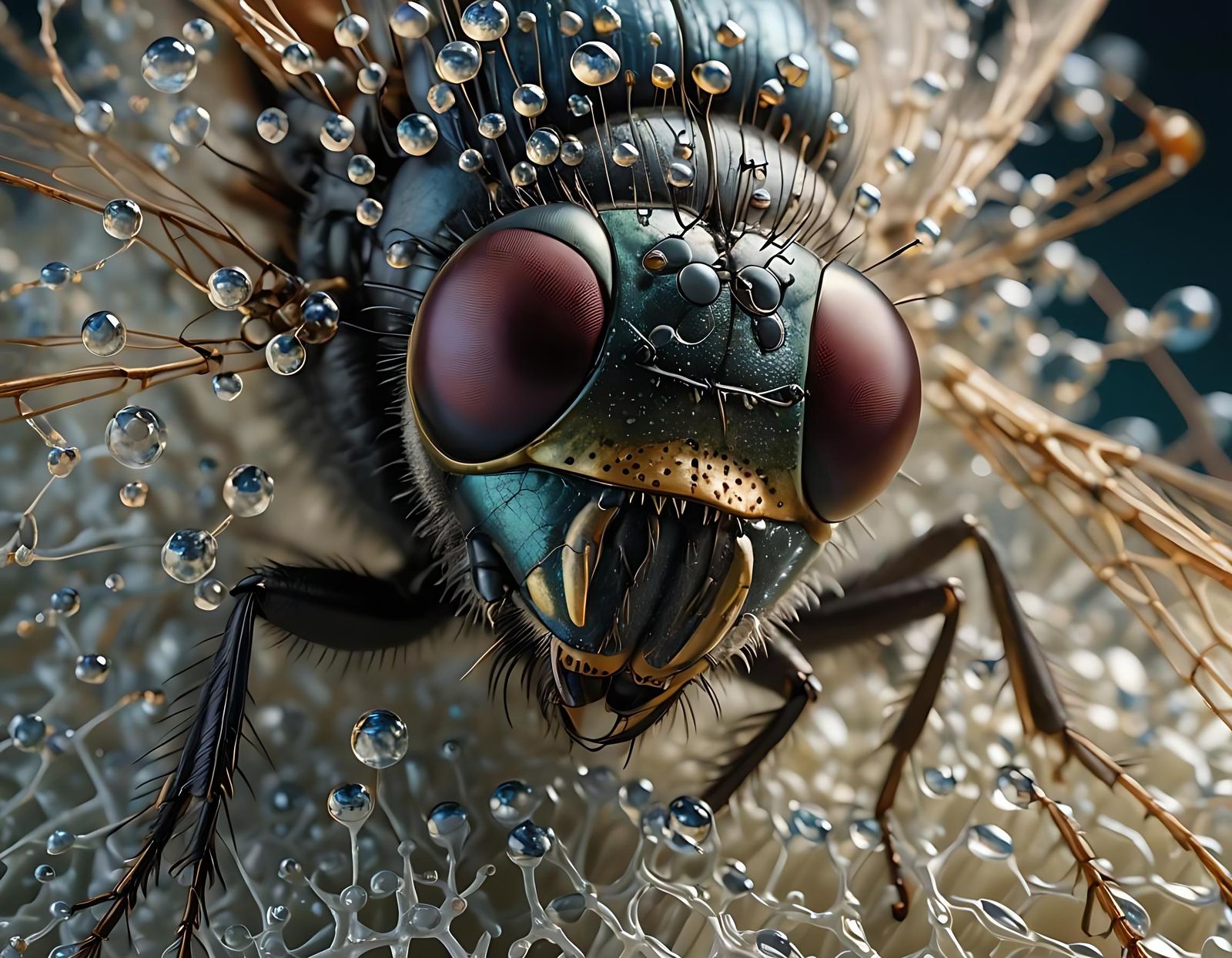 Dew Fly - AI Generated Artwork - NightCafe Creator