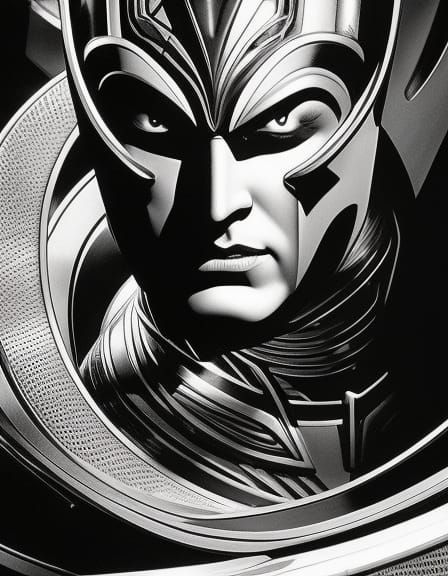 Film Noir Flash Gordon - AI Generated Artwork - NightCafe Creator
