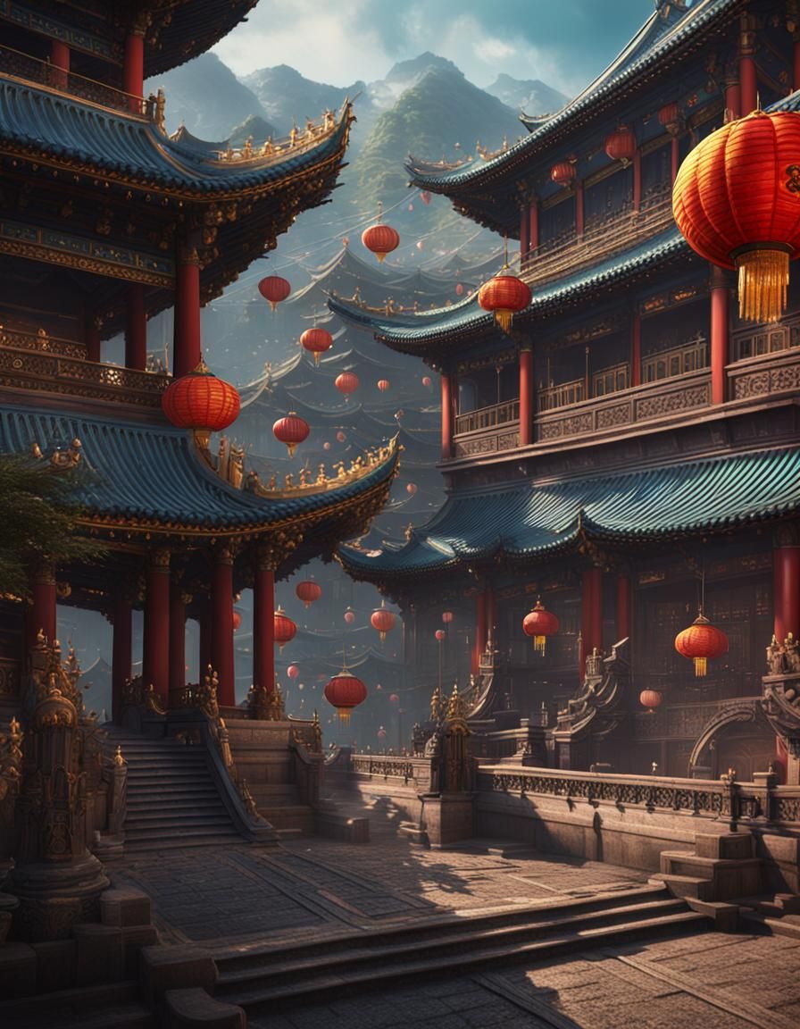 Gog Xi Fa Chai - AI Generated Artwork - NightCafe Creator