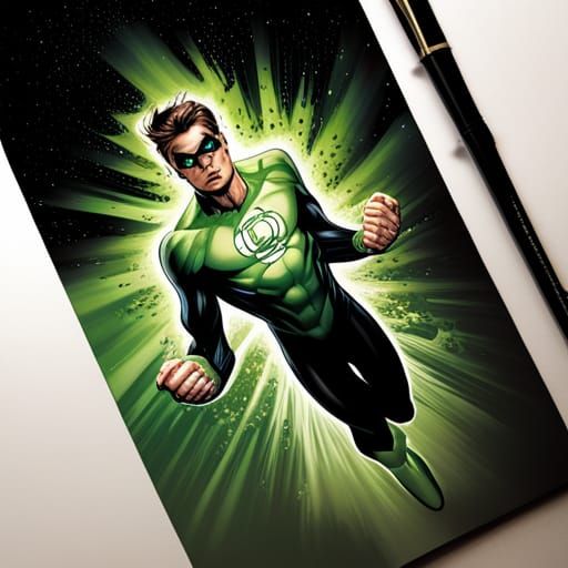 green lantern - AI Generated Artwork - NightCafe Creator