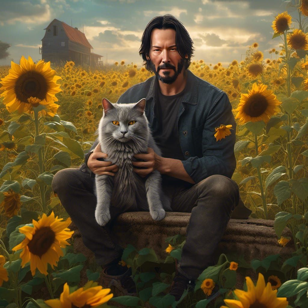 The Legendary Keanu Reeves - AI Generated Artwork - NightCafe Creator