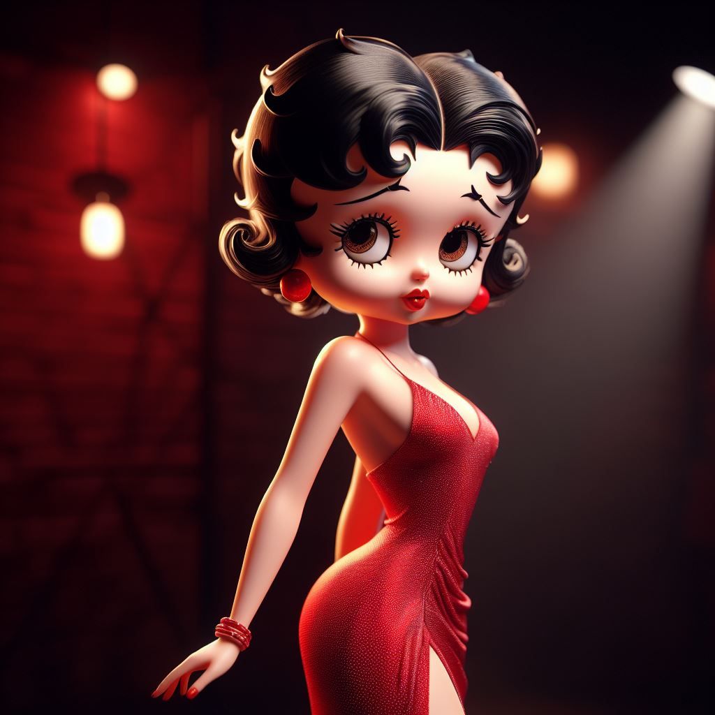 Ms. Boop - AI Generated Artwork - NightCafe Creator