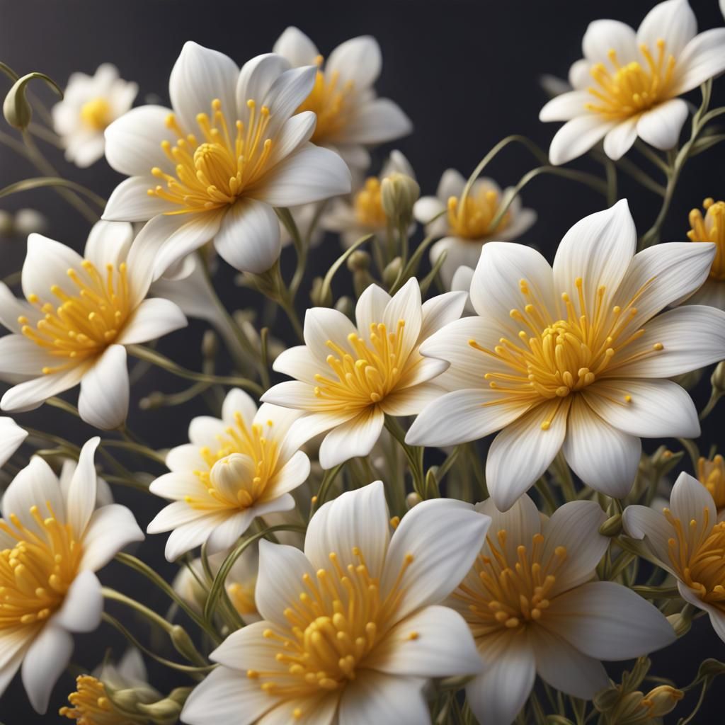 Flowers - AI Generated Artwork - NightCafe Creator