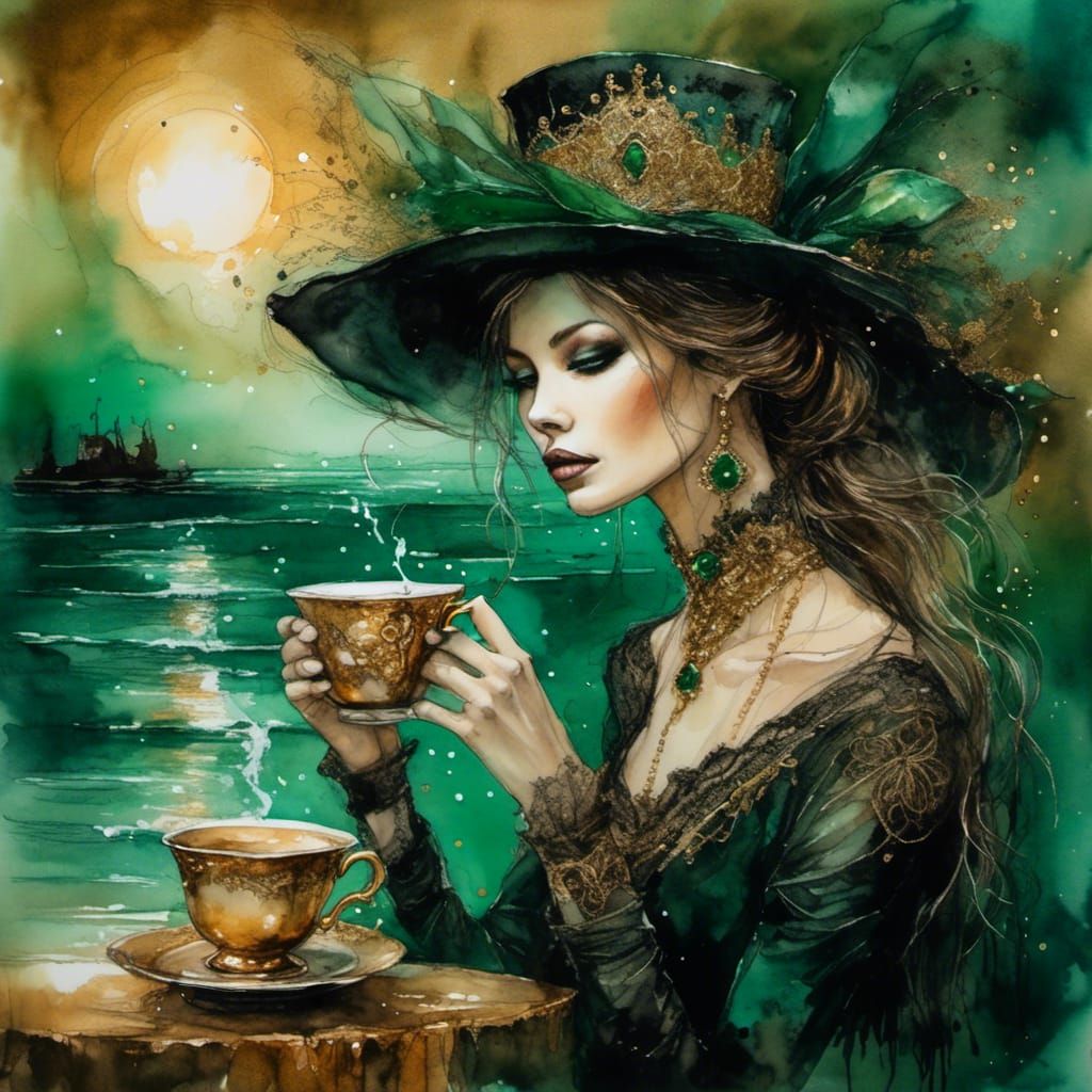 Another Double Coffee - AI Generated Artwork - NightCafe Creator