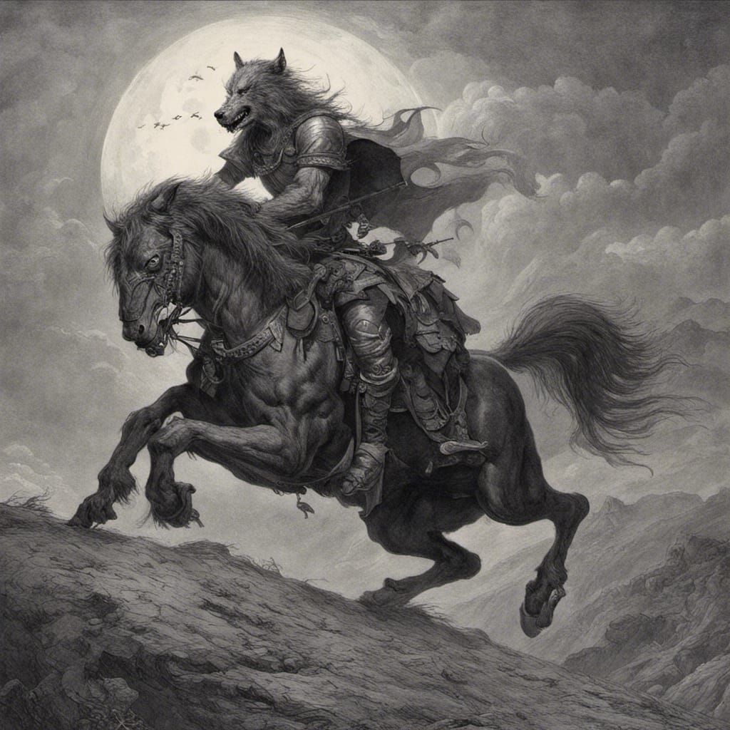 The legendary werewolves of Ossory - AI Generated Artwork - NightCafe ...