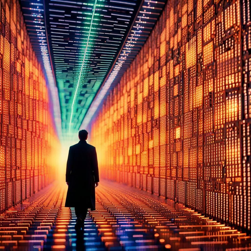 matrix - AI Generated Artwork - NightCafe Creator