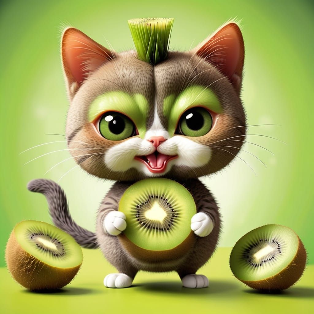 Kiwi Cat - Kiwi Cat