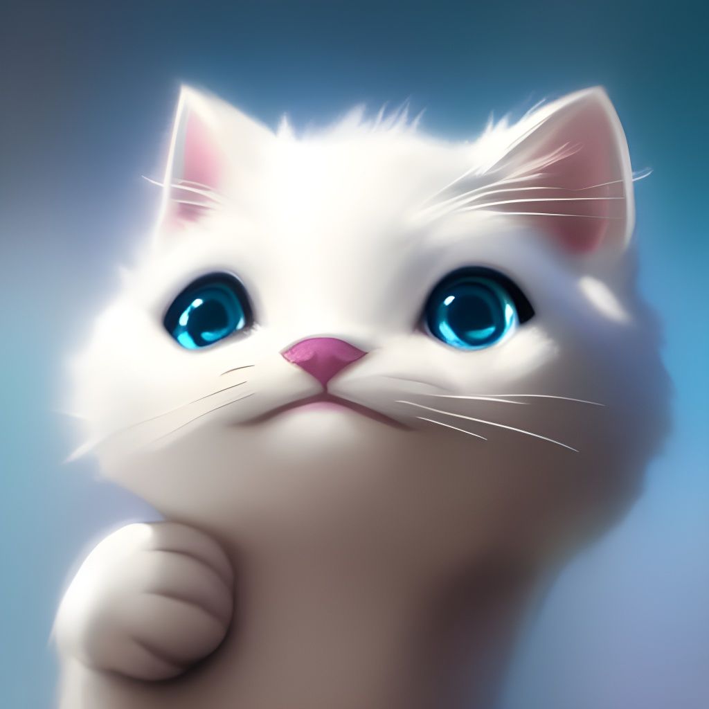 Cutest Kitten - AI Generated Artwork - NightCafe Creator