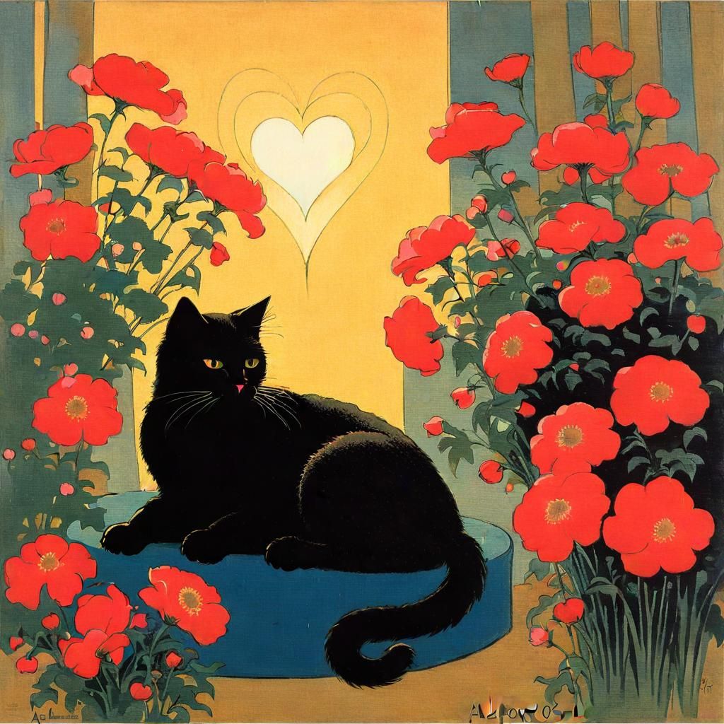 Alphonse Osbert - AI Generated Artwork - NightCafe Creator