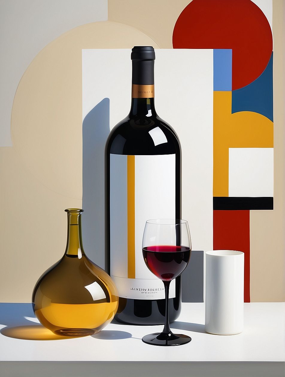 Geometric still life - AI Generated Artwork - NightCafe Creator