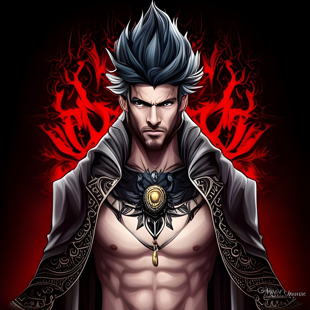 Dark Fantasy Warlock - AI Generated Artwork - NightCafe Creator