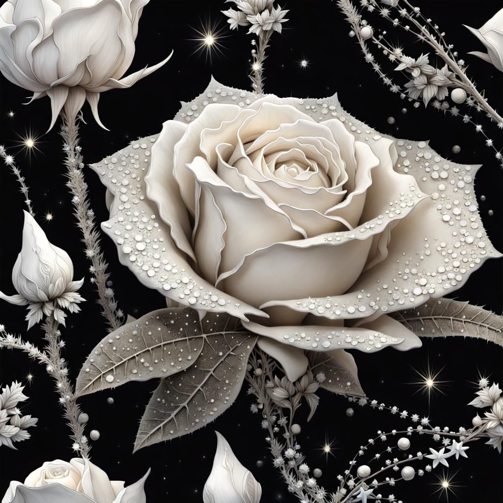 Precious Rose - AI Generated Artwork - NightCafe Creator