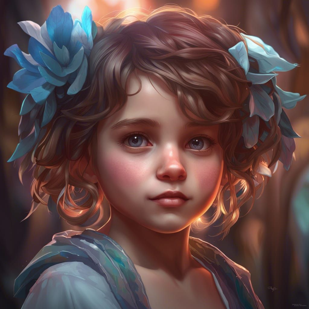 Little sweety - AI Generated Artwork - NightCafe Creator