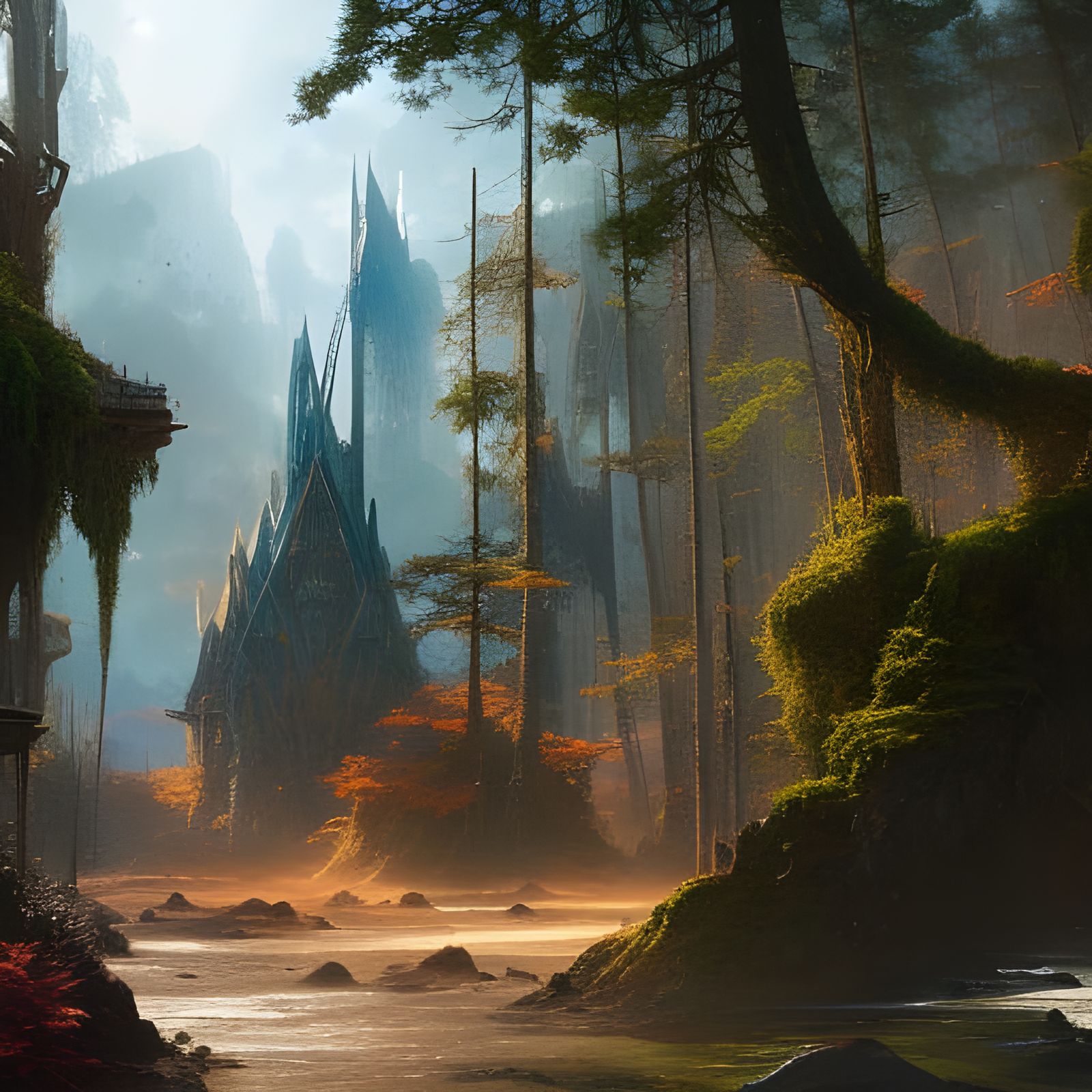 Delipidated Building - AI Generated Artwork - NightCafe Creator