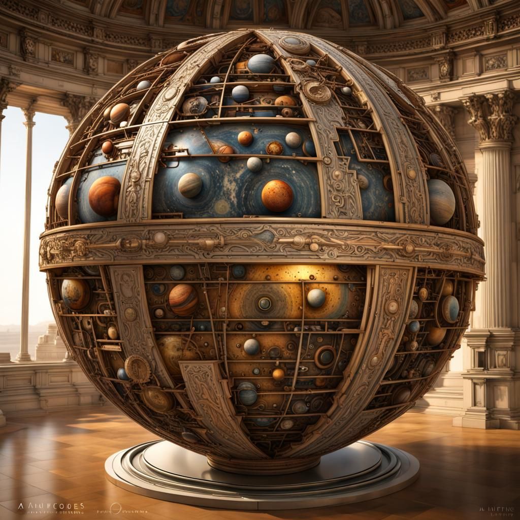 Archimedes Sphere - An Interactive Map of the Solar System - AI ...