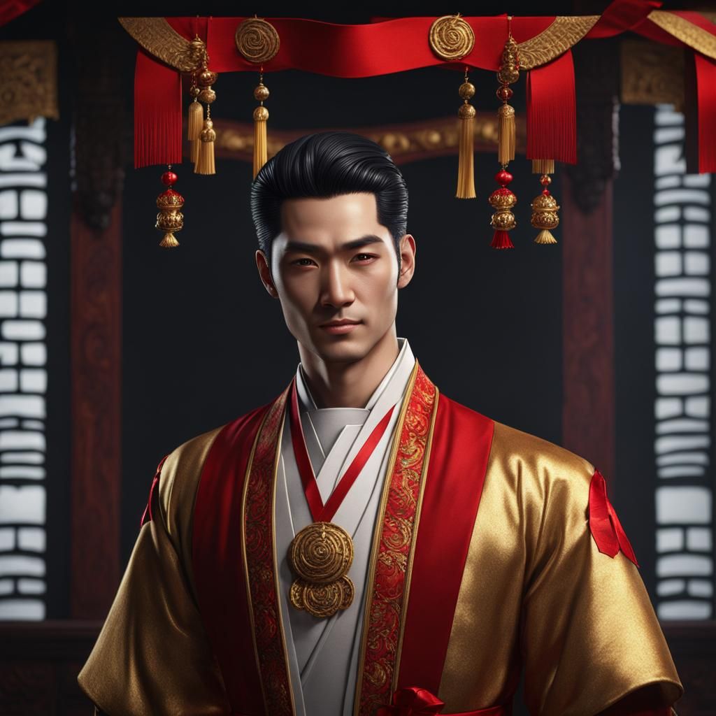 Fire Nation Councelor - AI Generated Artwork - NightCafe Creator