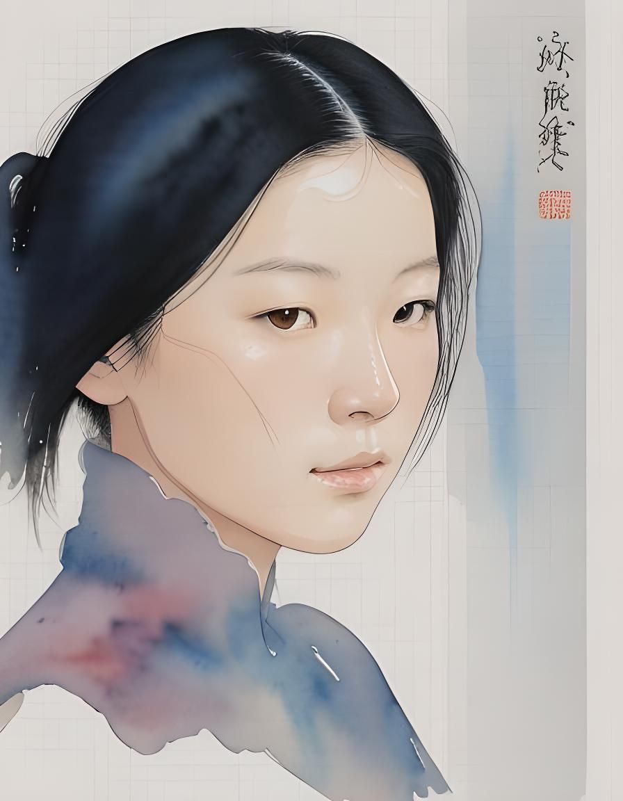 pretty Asian - AI Generated Artwork - NightCafe Creator