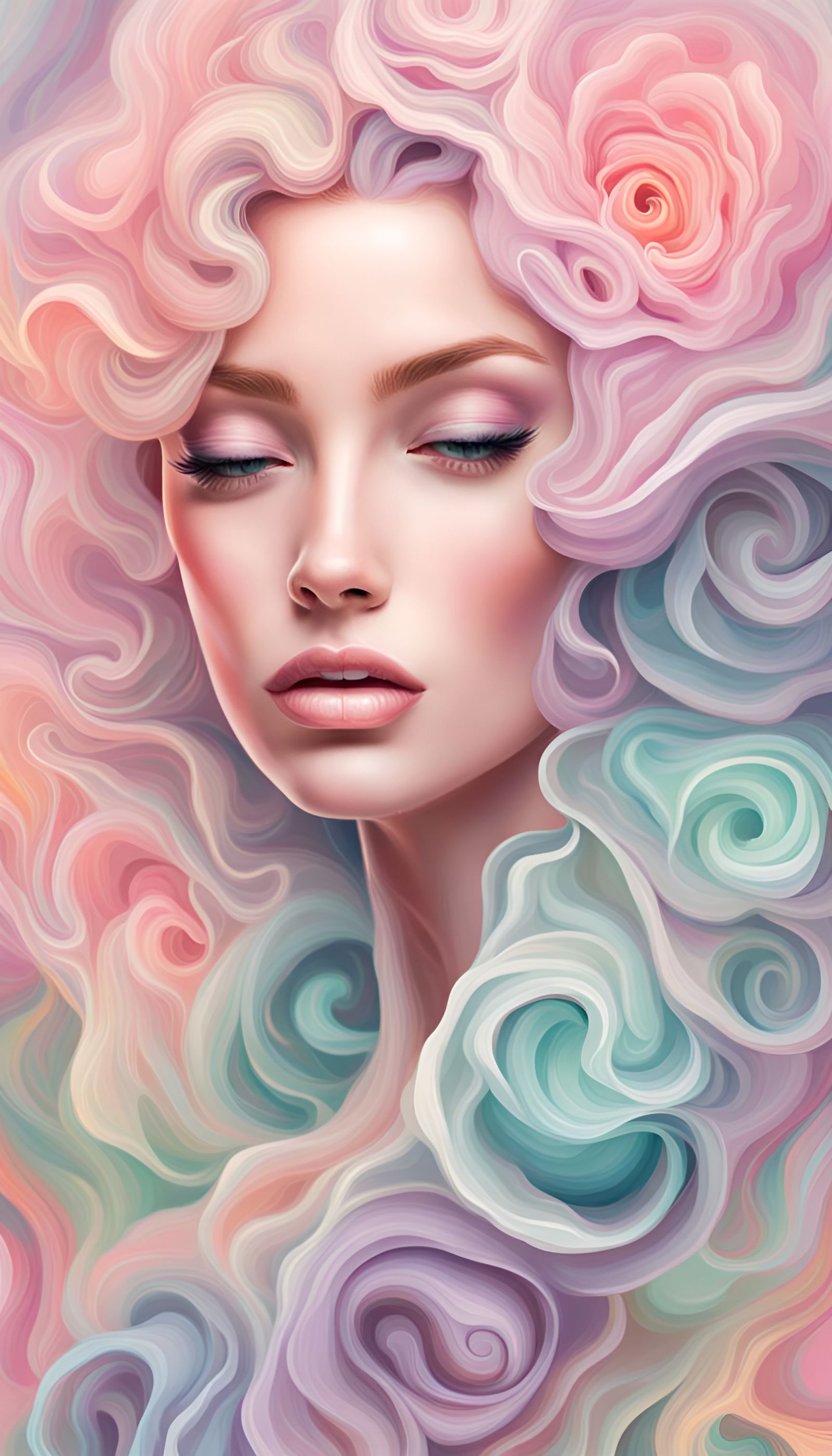 pastel obsession - AI Generated Artwork - NightCafe Creator