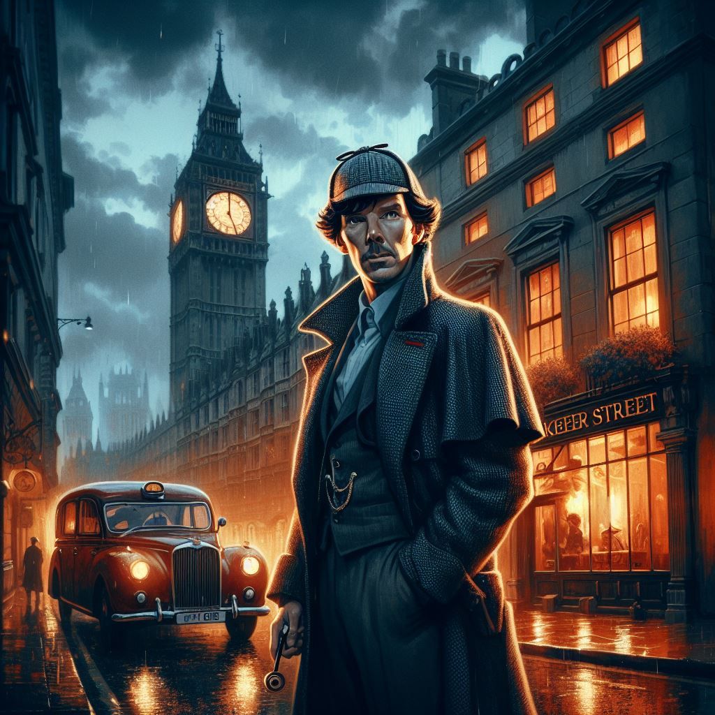Sherlock Holmes - AI Generated Artwork - NightCafe Creator