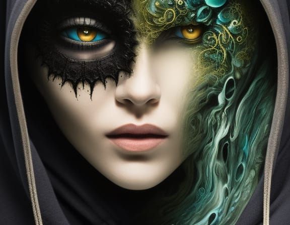 Mysterious woman - AI Generated Artwork - NightCafe Creator