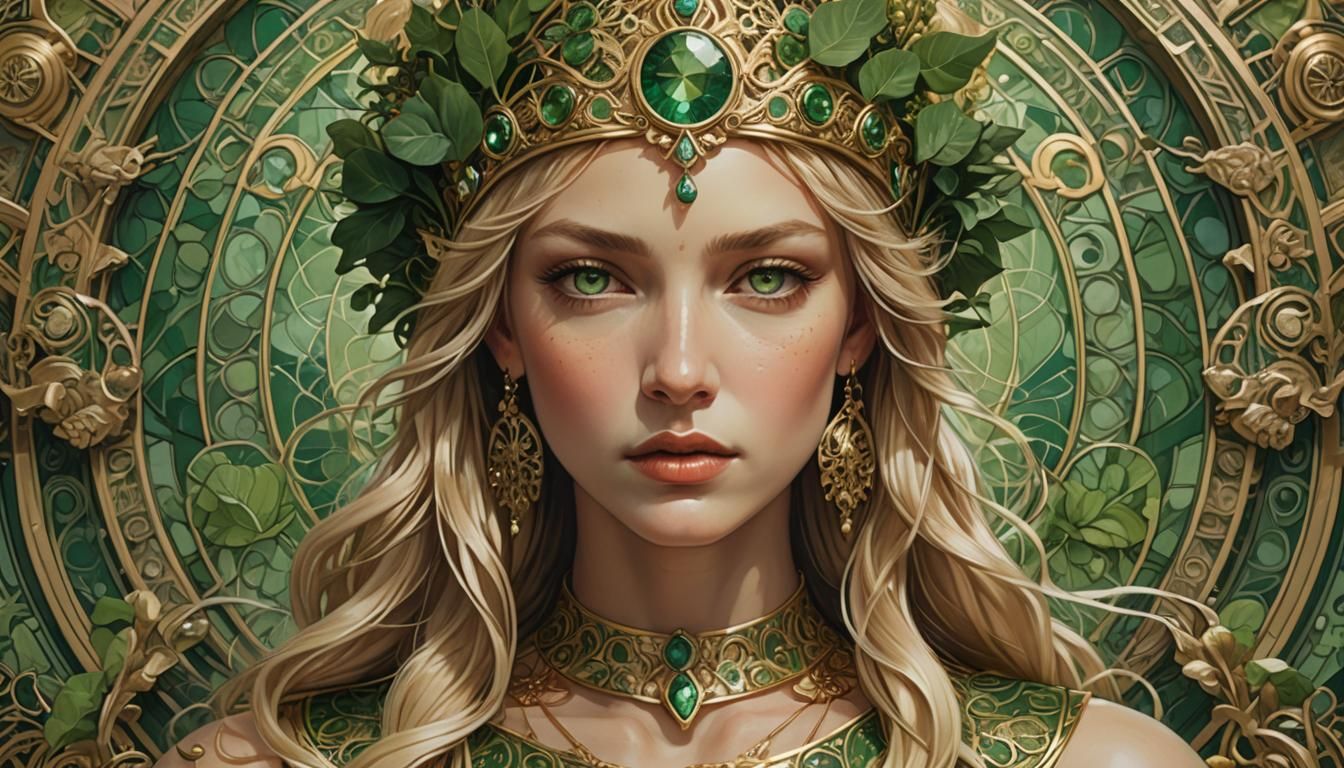 Elemental Kingdom Deva - AI Generated Artwork - NightCafe Creator