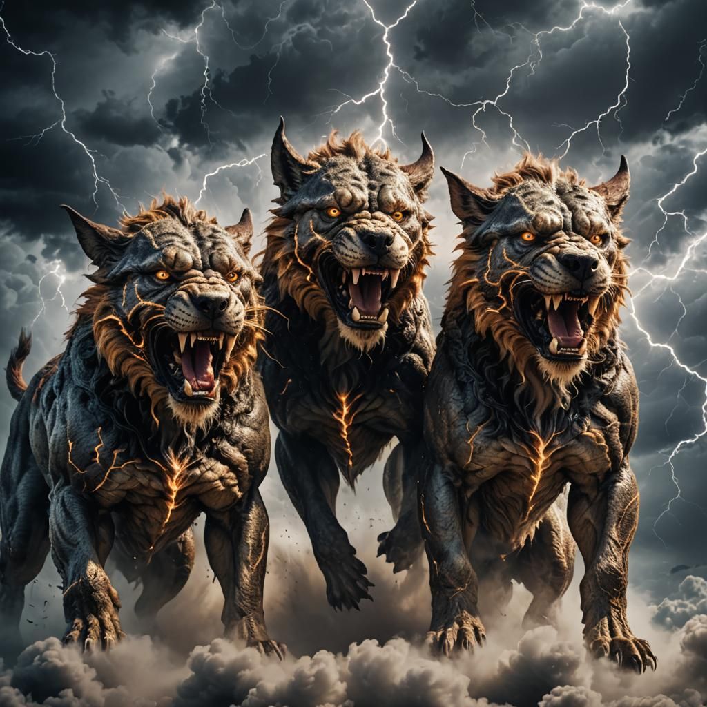 COLOSSAL DOGS - AI Generated Artwork - NightCafe Creator