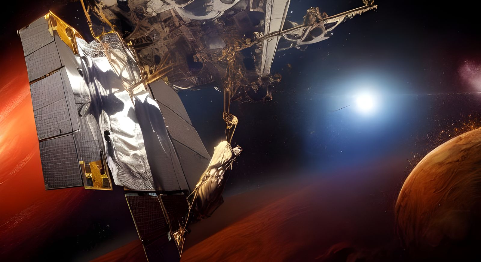 Alien probe impact - AI Generated Artwork - NightCafe Creator