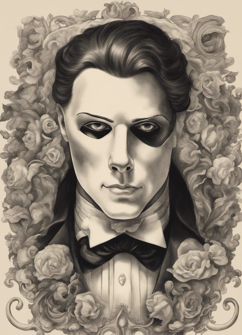 The Phantom of the Opera - AI Generated Artwork - NightCafe Creator