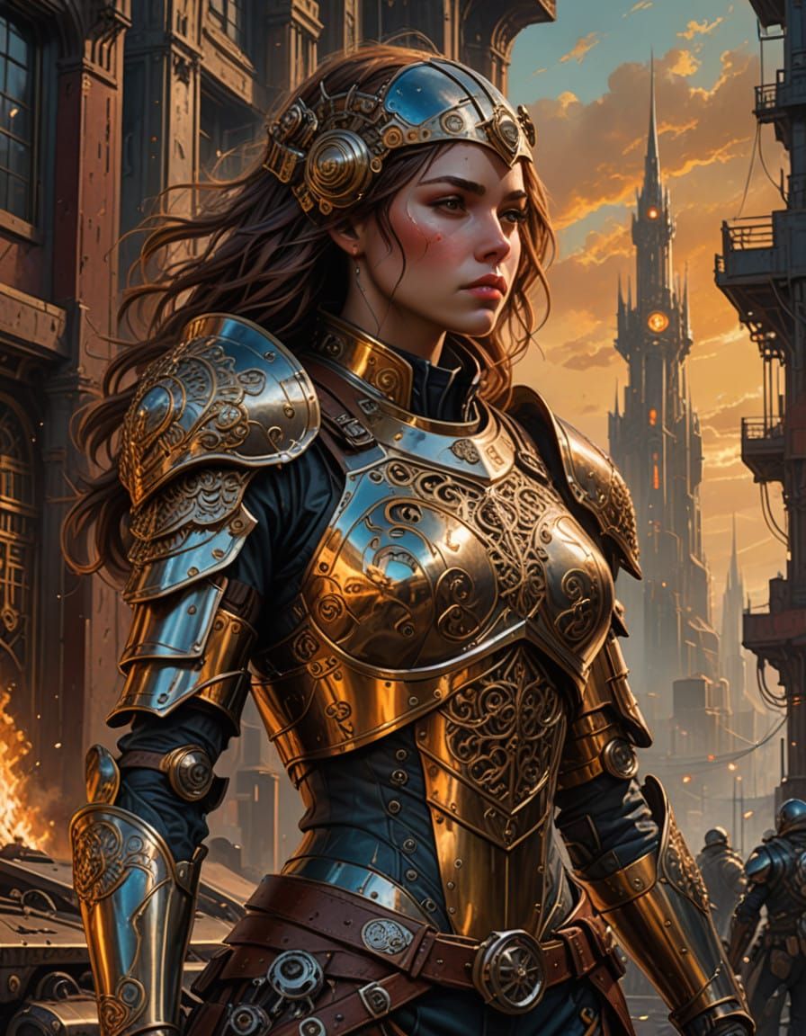 Dieselpunk Knight - Dieselpunk Knight