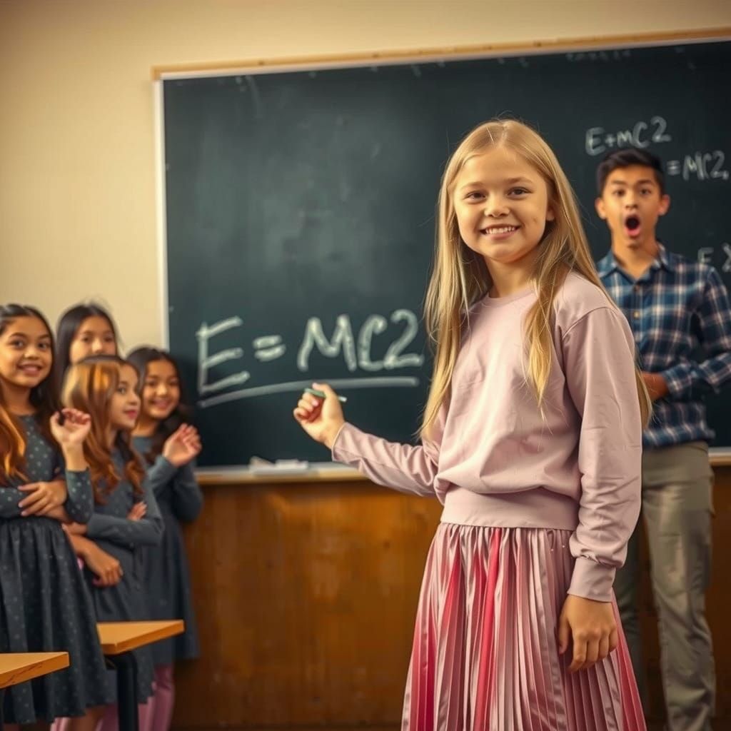 Very smart girl... - Very smart girl...