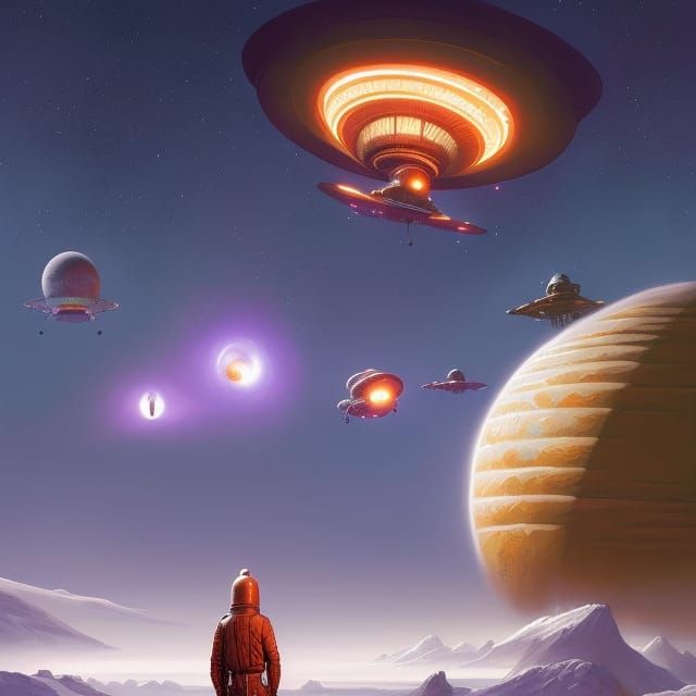 UFOs - AI Generated Artwork - NightCafe Creator