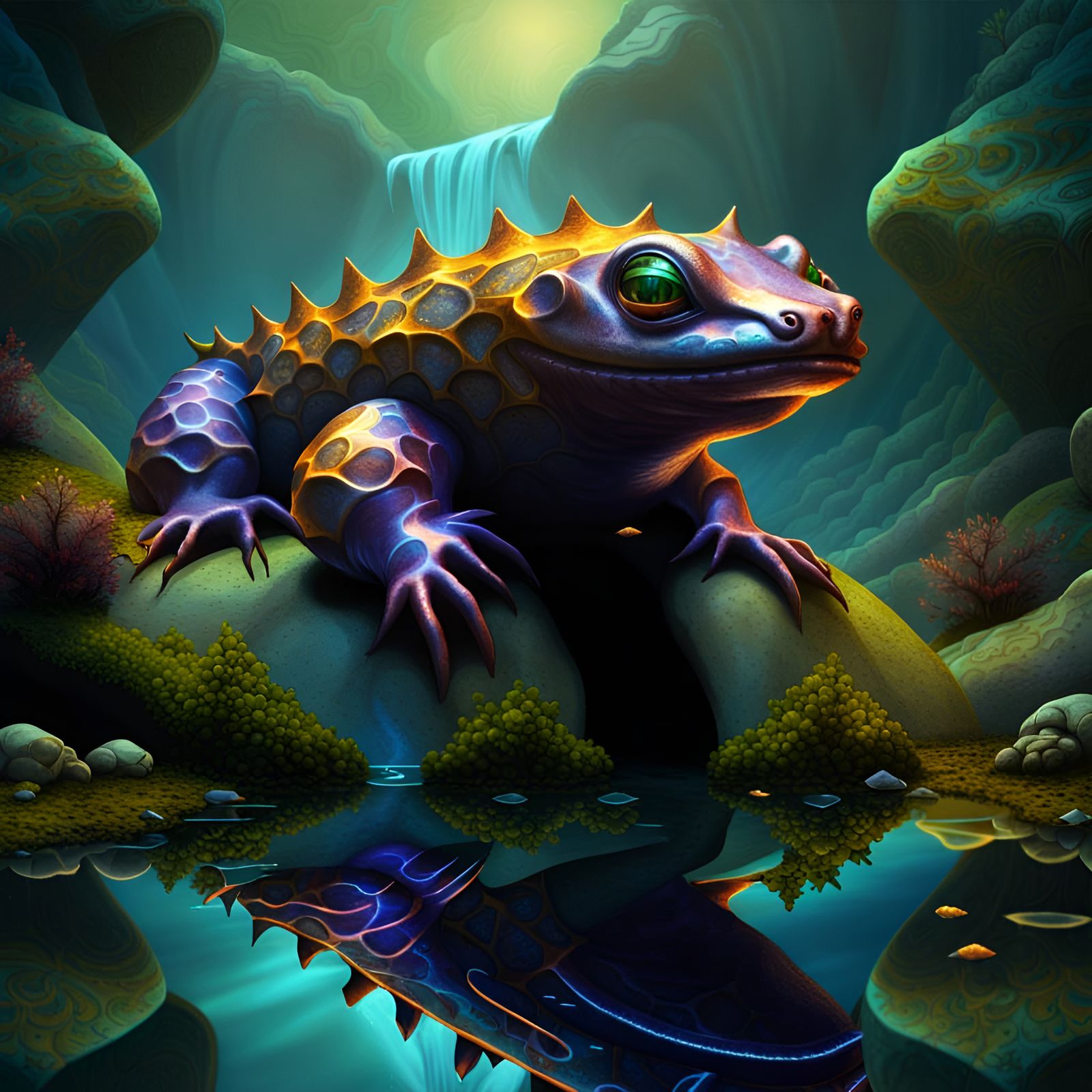 The Auroran Hellbenders - AI Generated Artwork - NightCafe Creator