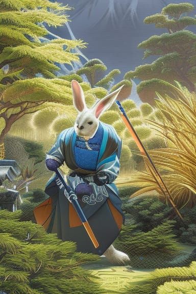Furry Samurai - AI Generated Artwork - NightCafe Creator