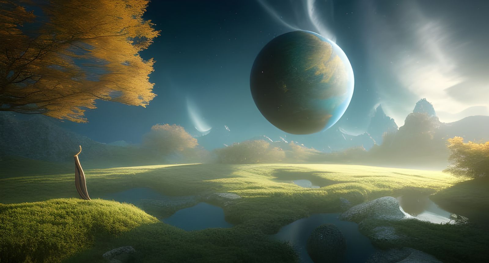 A world within a world - AI Generated Artwork - NightCafe Creator