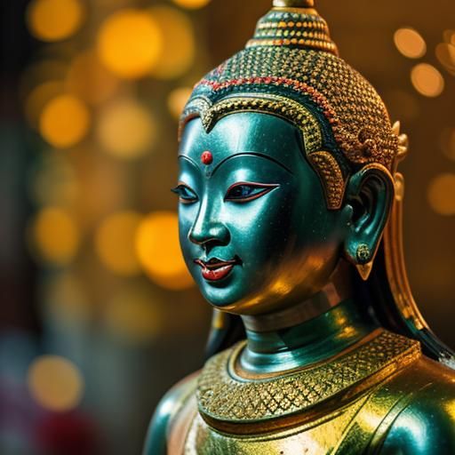 A wat in Bangkok - AI Generated Artwork - NightCafe Creator