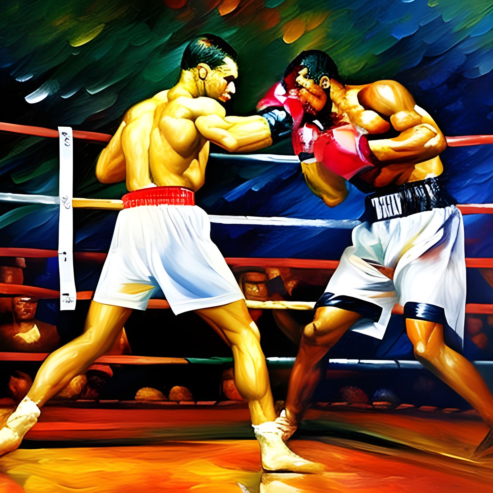 Knockout Punch - AI Generated Artwork - NightCafe Creator