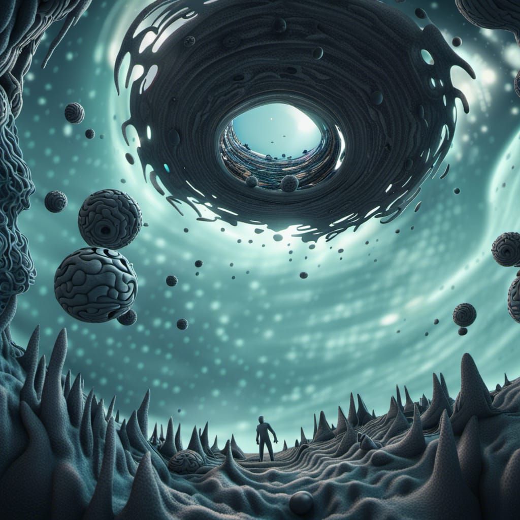 Space Tornado - AI Generated Artwork - NightCafe Creator