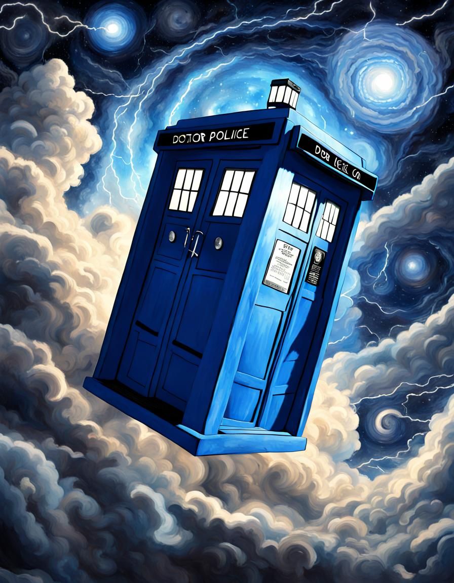 Tardis Animated Ai Generated Artwork Nightcafe Creator