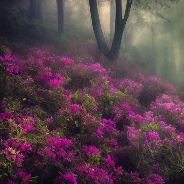 Subtle Sun Rays, Nature, & Flowers - AI Generated Artwork - NightCafe ...