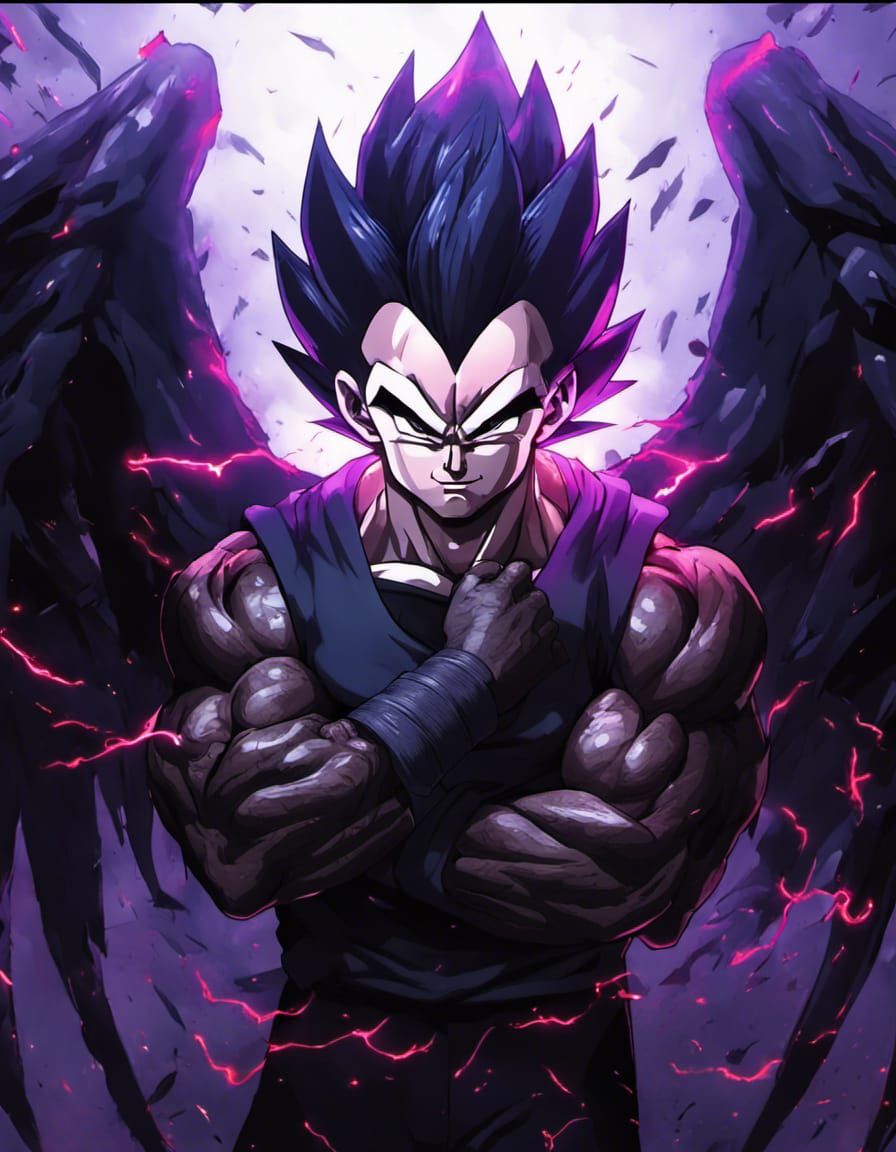 Demon Vegeta - AI Generated Artwork - NightCafe Creator
