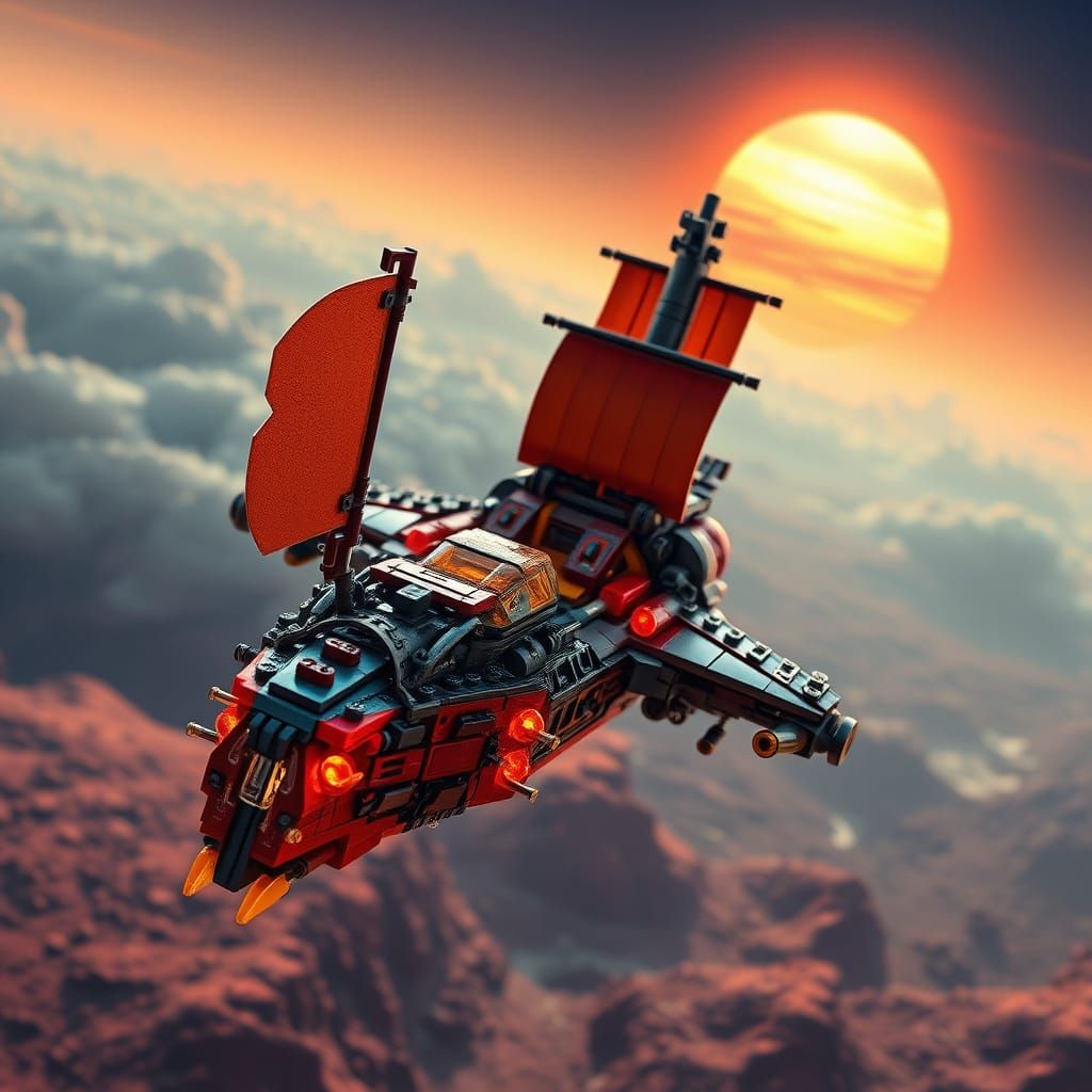 Lego DIY Adventurer Airship "Albatros"