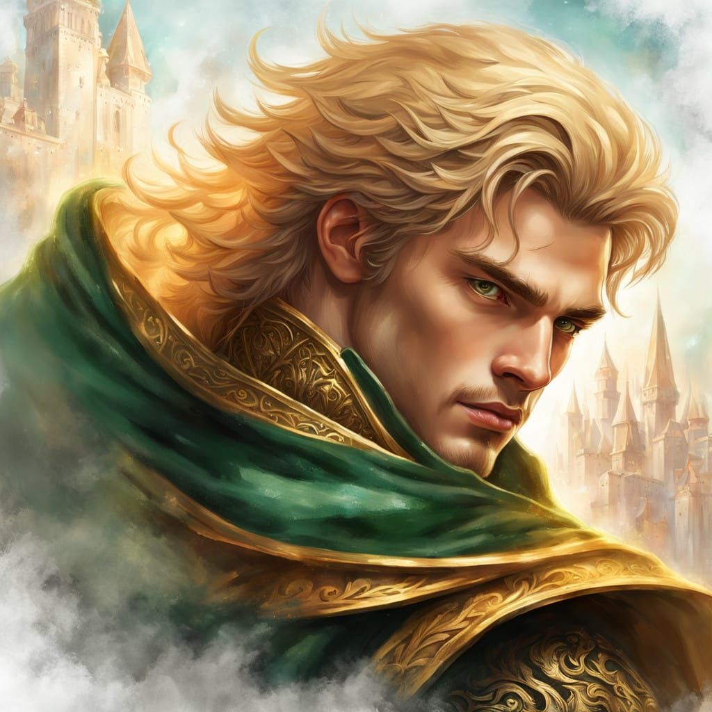 Crown Prince Aeron Sohliendis - Ethereal Prince in Emerald ...