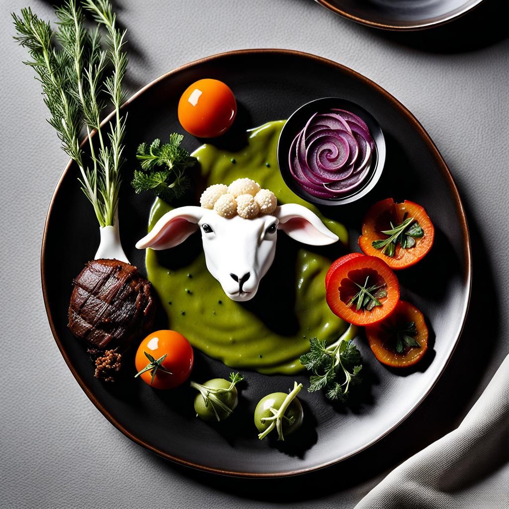 Special lamb - AI Generated Artwork - NightCafe Creator