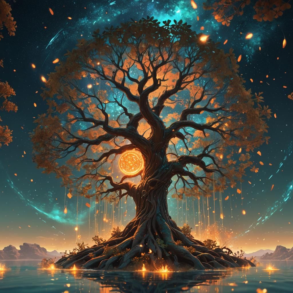 Tree of Life - AI Generated Artwork - NightCafe Creator