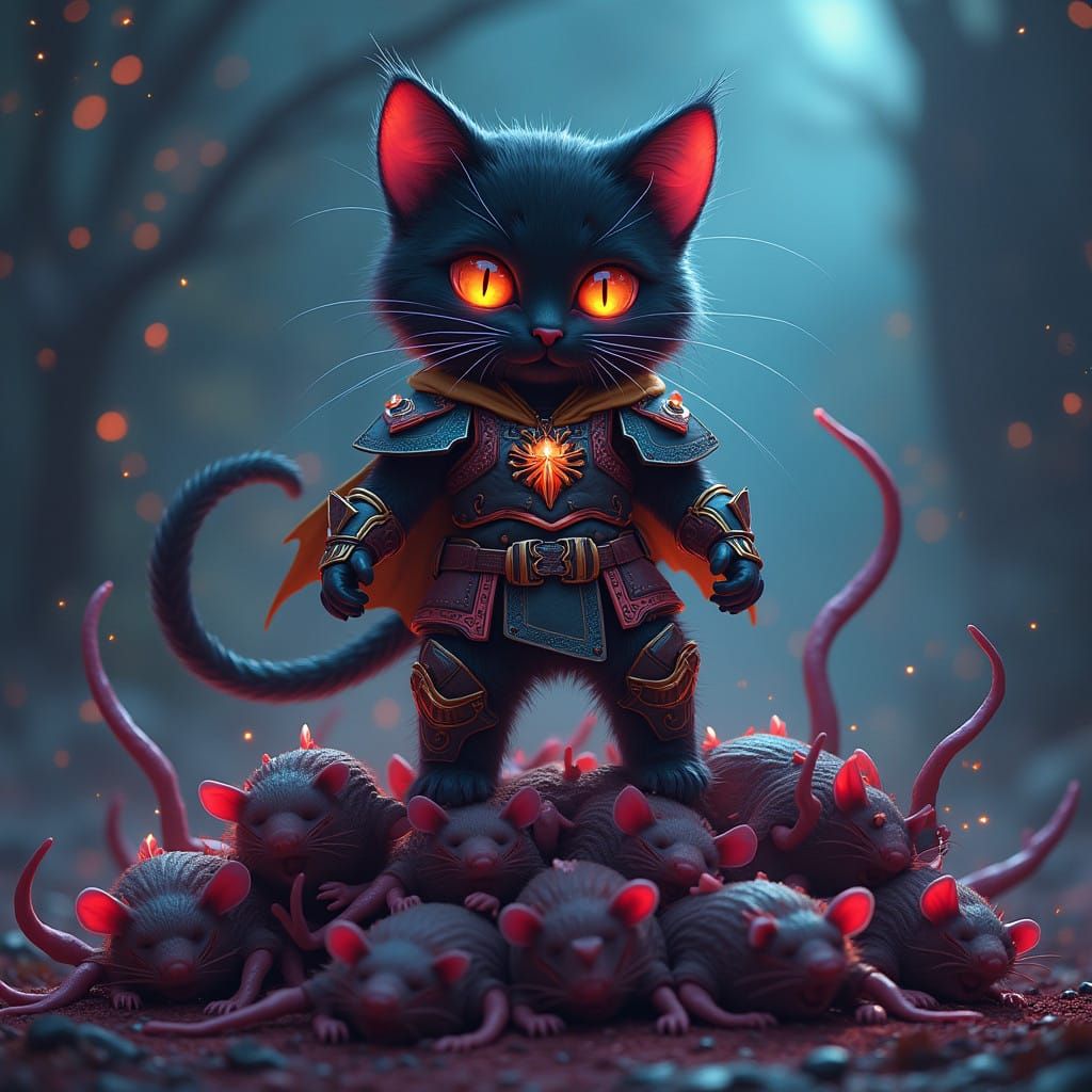 CALAMITY CAT, RAT KILLER SUPREME (cute rats excluded)