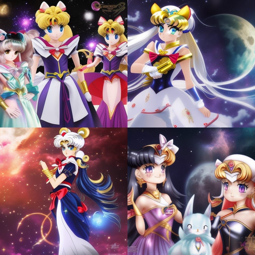 sailor moon - AI Generated Artwork - NightCafe Creator