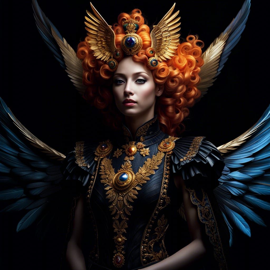 Portrait of a Seraph - AI Generated Artwork - NightCafe Creator